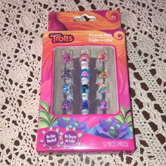 Trolls | Accessories | Trolls Stick On Nails For Kids | Poshmark